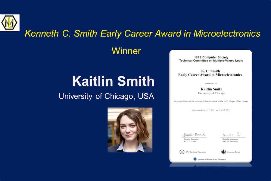 Postdoc Kate Smith Receives IEEE Early Career Award in Microelectronics ...